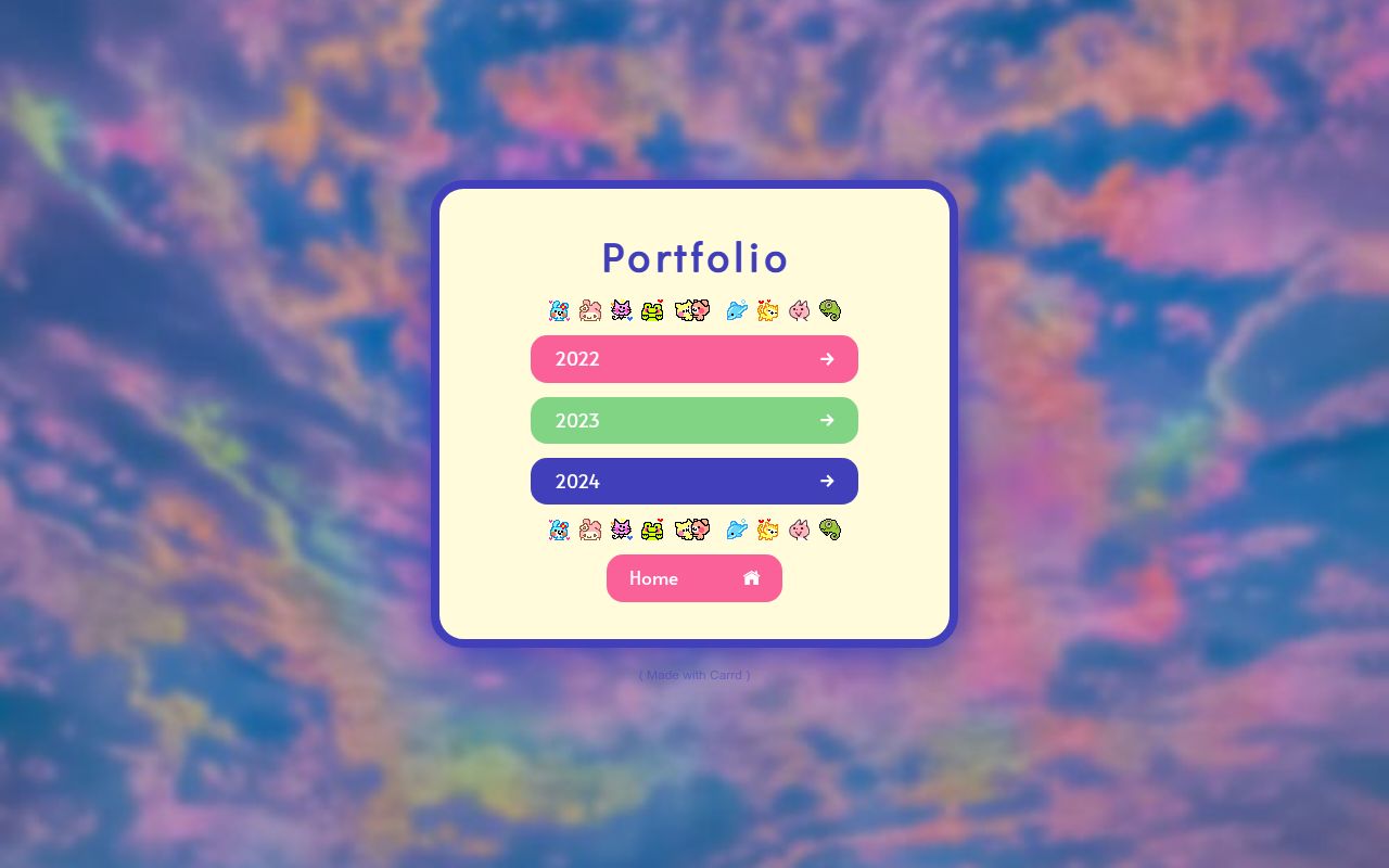 Carrd Portfolio